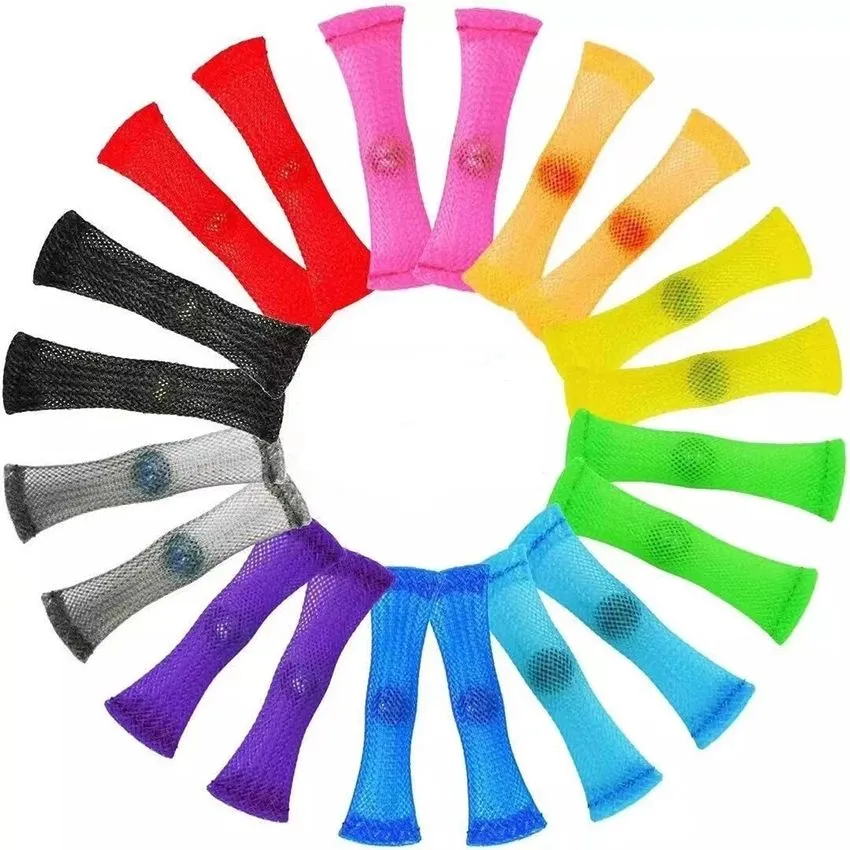 Mesh Marble Fidget Toy - Calming Sensory Fidgets for Anxiety, Stress ...