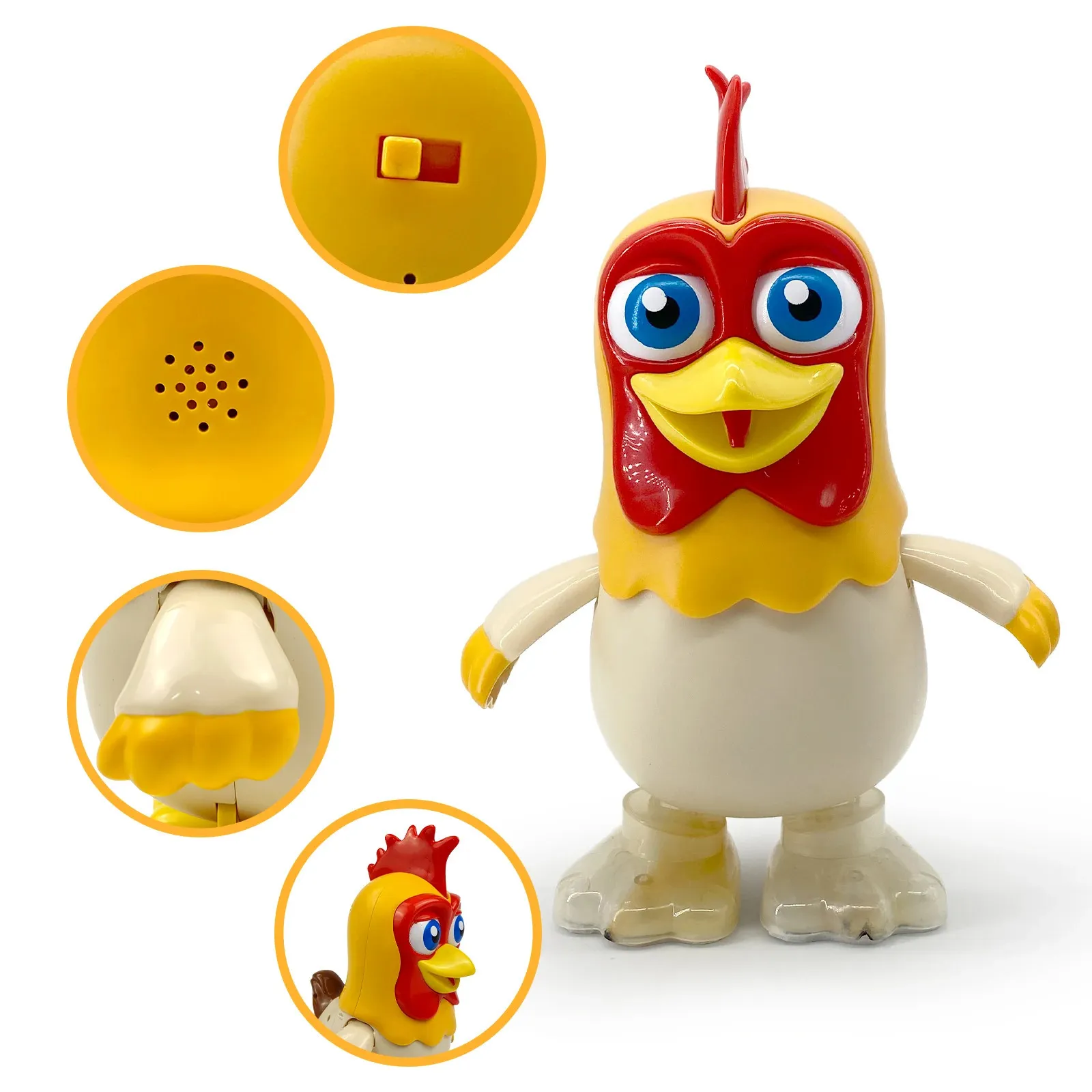 La Granja De Zenon Dancing Bartolito Plush Doll Toy Interactive Chicken ...