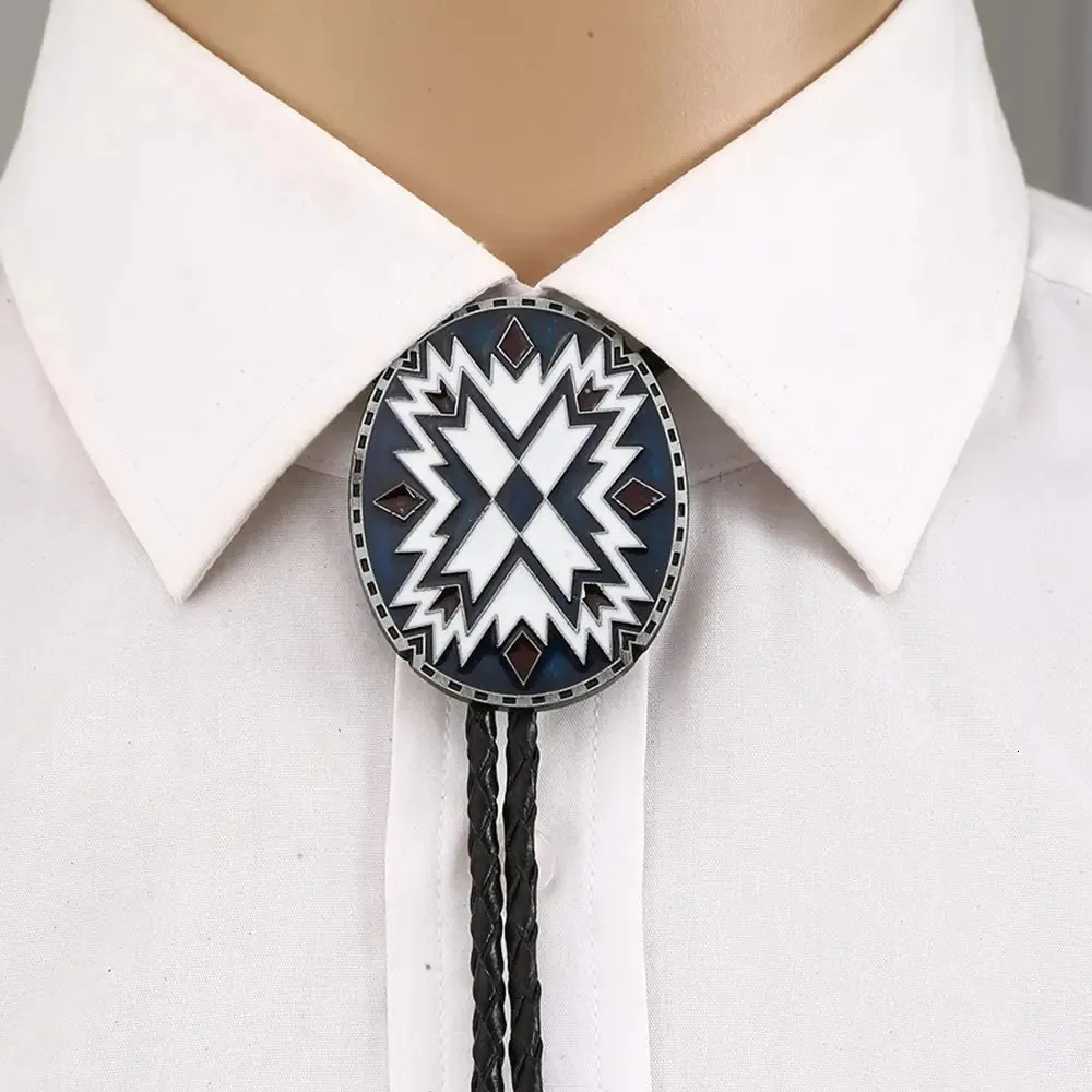 DHgate.com:Vintage Leather Bolo Tie Handmade Western Cowboy Indian ...