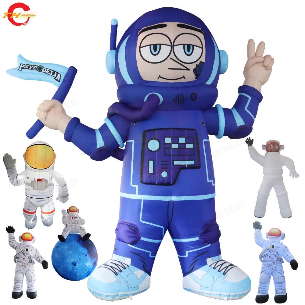 DHgate.com:Blue Inflatable Spaceman Model (6m) with Air Blower for ...