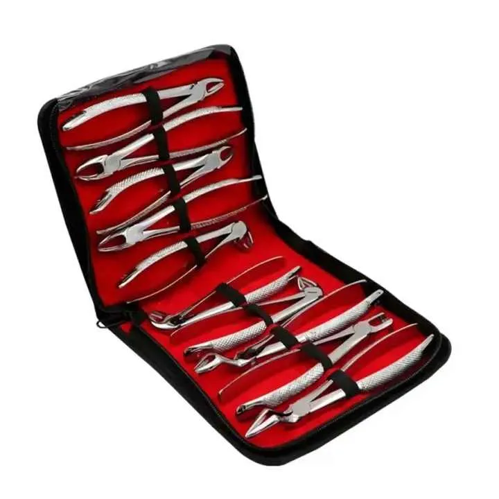 DHgate.com:10Pcs Dental Extraction Forceps Kit, Surgical Stainless ...