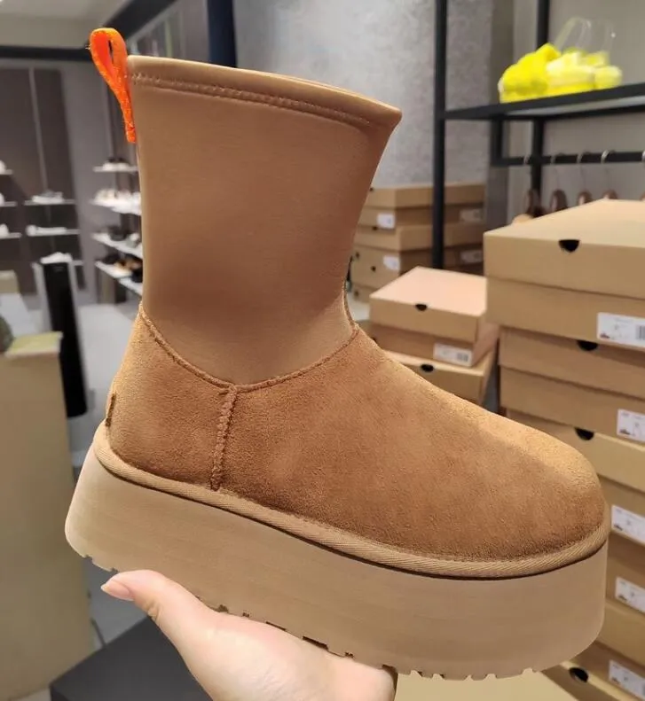 Classic Dipper Tasman Platform Platform Snow Boots For Women DIPPER ...