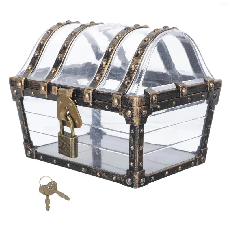 Vibrant Pirate Treasure Chest Toy Set: 12 Plastic Mini Bottles for Kids ...