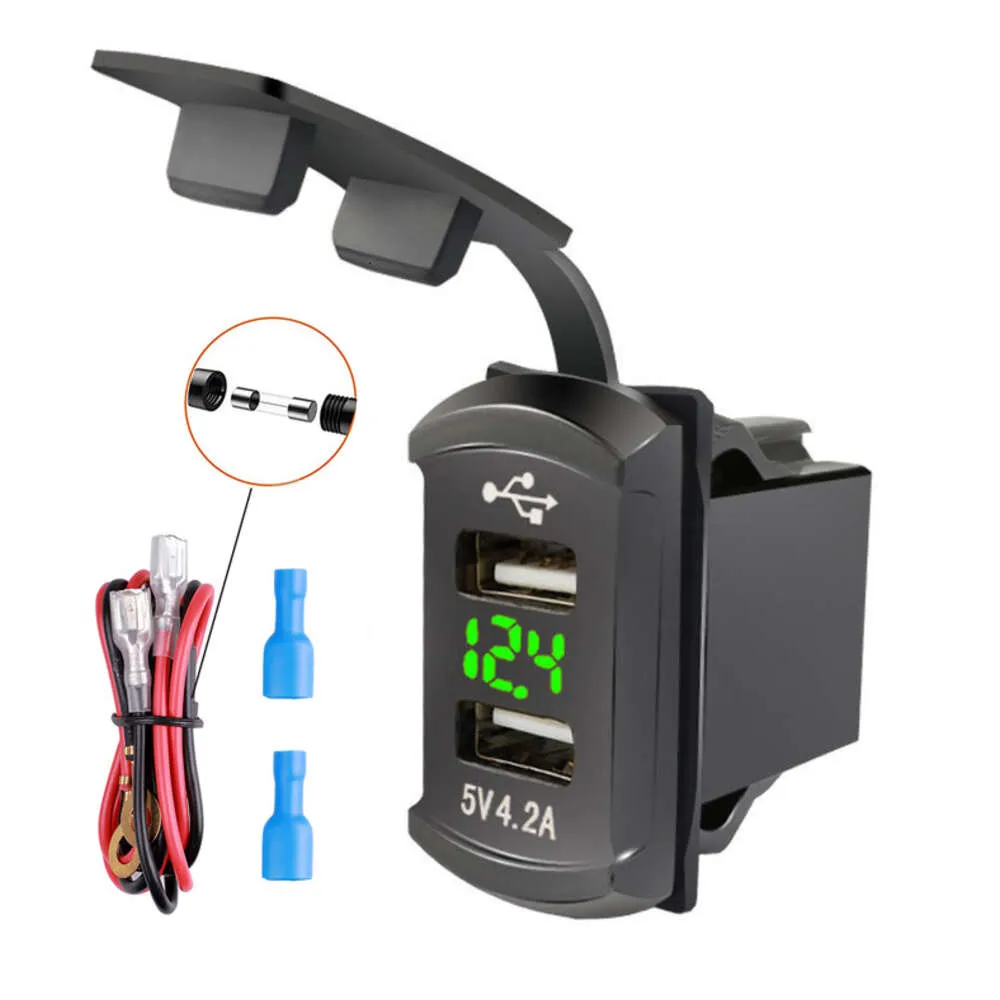DHgate.com:5V 4.2A Car Charger, Waterproof Dual USB Ports for iPhone ...