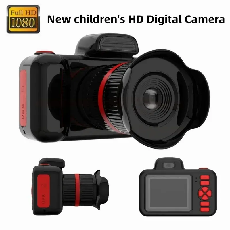 Kids DV Cam: 360° Rotate Lens, 26MPX, HD Video, Selfie, Digital Camera ...