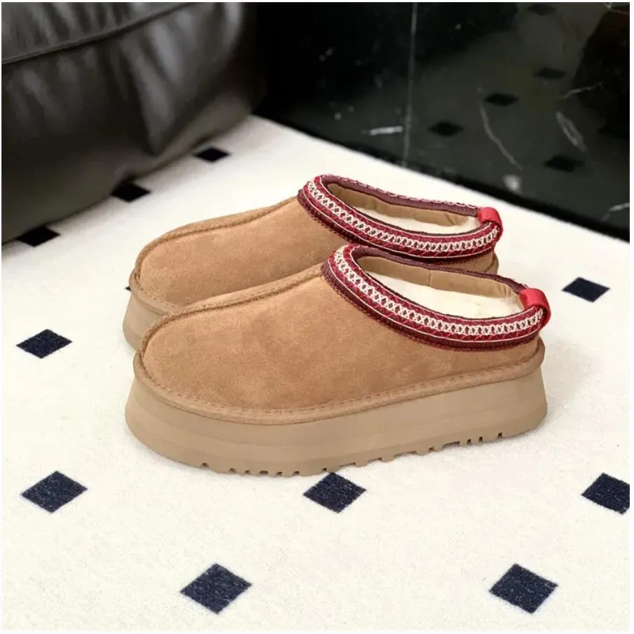 Women's Genuine Leather Platform Ankle Boots, Warm... From Factory ...