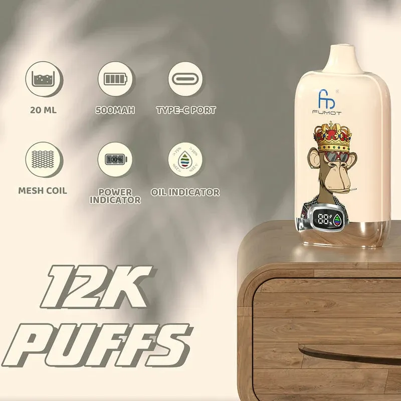 Authentic RANDM TORNADO 12000 Puff Disposable Vape 0% 2% 3% 5% 20ml ...