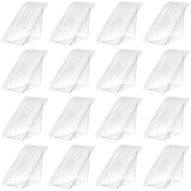 DHgate.com:50 Pack Triangle Cake Containers, Sandwich Boxes, Food Paper ...