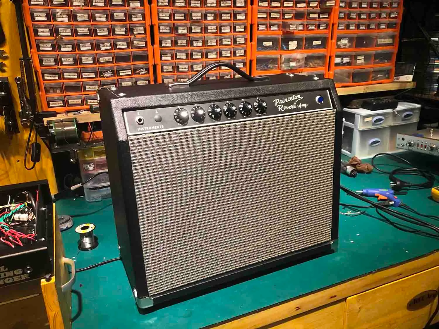 Princeton Reverb 1967: Classic 12AX7 Amp Head With 6V6, 4Ch, 5AR4, 1x4 ...