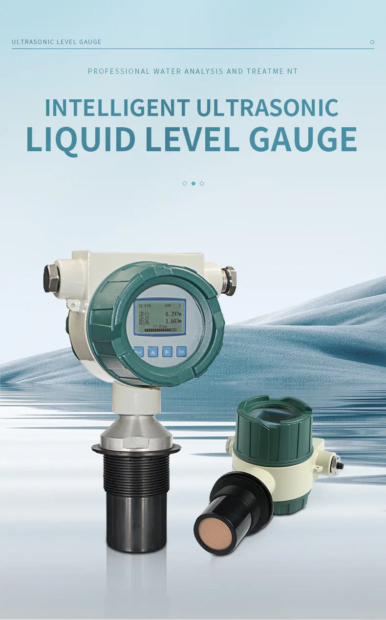 Industrial Ultrasonic Liquid Level Meter - Digital Fuel Tank Water ...