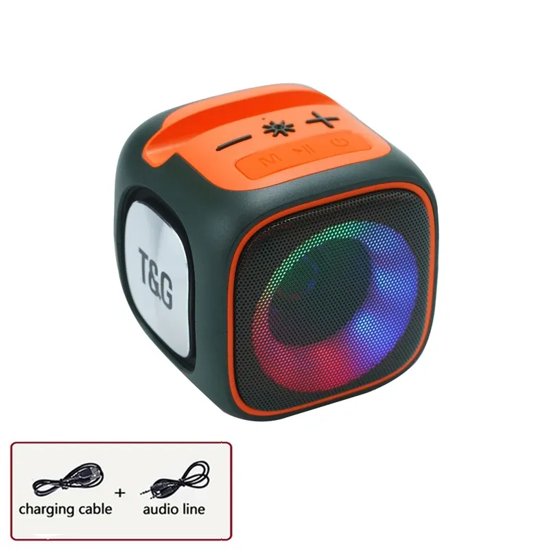 TG359 Portable Sound Box Bluetooth Speaker Outdoor Mini Column FM Radio ...