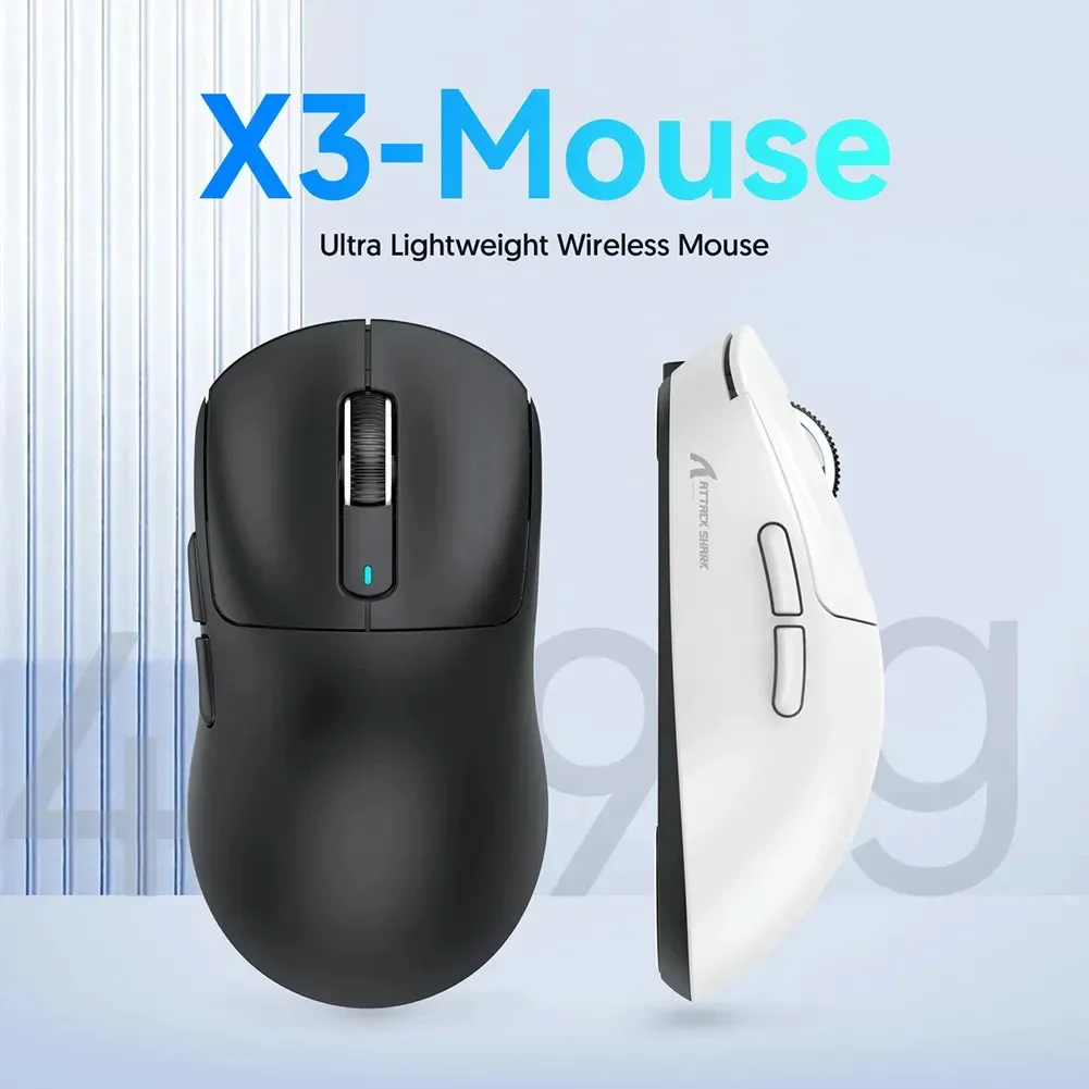 26000 DPI Wireless Gaming Mouse - Bluetooth/Tri-Mode Connection, 6 ...