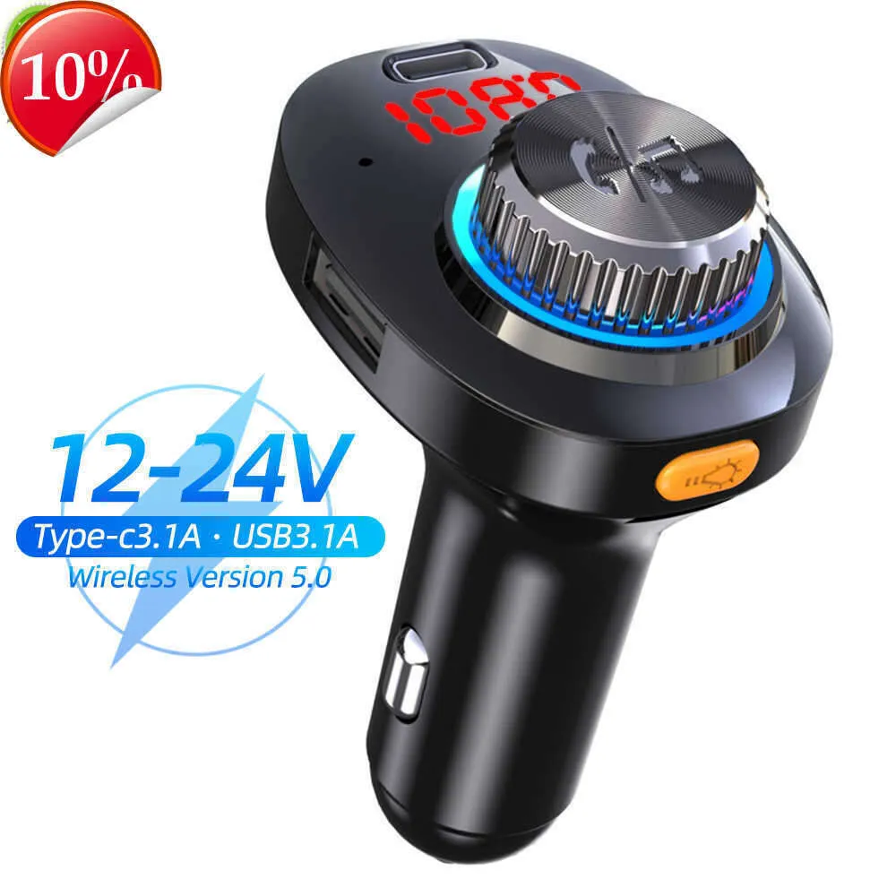 TechCharge US 5V 3.1A Car Charger With Bluetooth, FM Transmitter, And ...