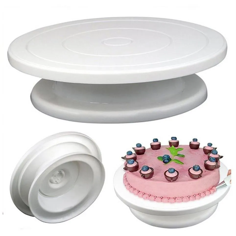 DHgate.com:DIY Cake Turntable Baking Mold Cake Plate Rotating Round ...