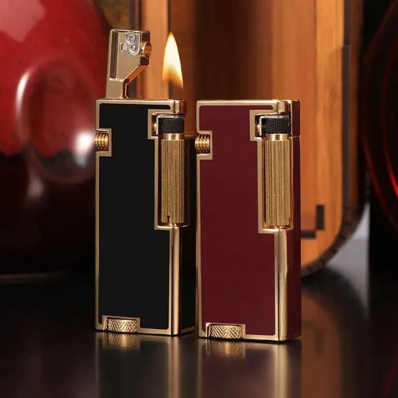 Metal Press Ejection Lighter For Men Durable, Gift Worthy Kerosene ...