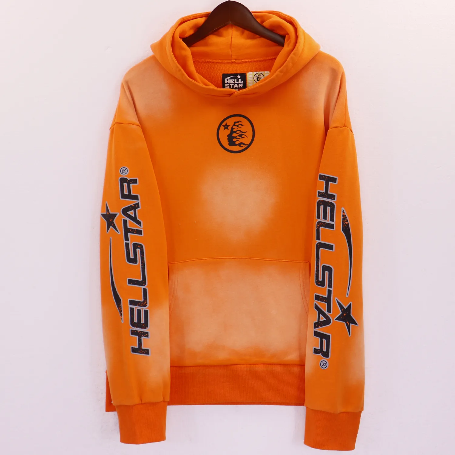 Hellstar Graffiti Foil Print Hoodie For Men Designer Graphic Graphic ...