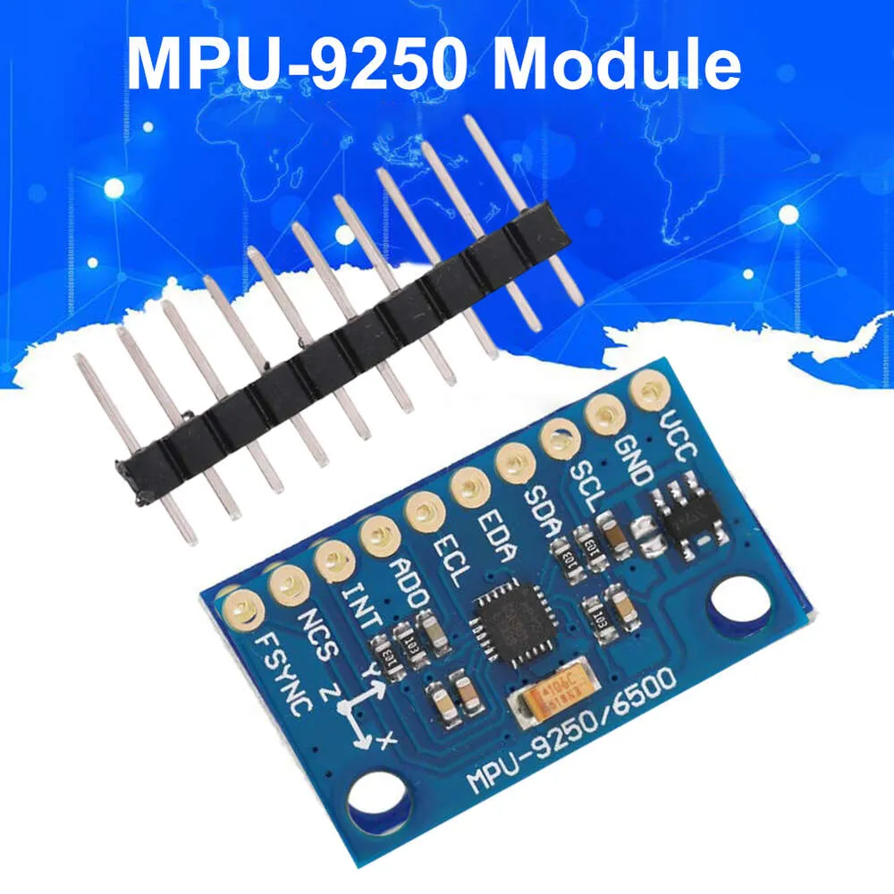GY 9250 MPU9250 9 EXIS/9 EXIS Sensor De Actitud IIC/SPI Gyro+Acelerador+Módulo De Sensor De ...
