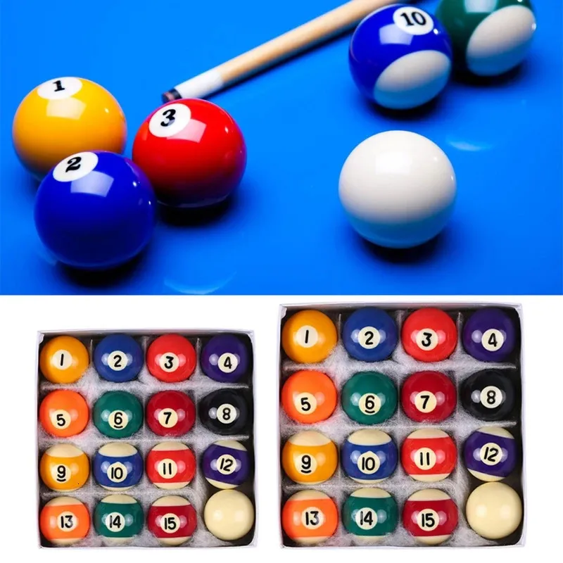 Billiard Balls 25mm32mm38mm Children Mini Billiards Table Set Resin ...