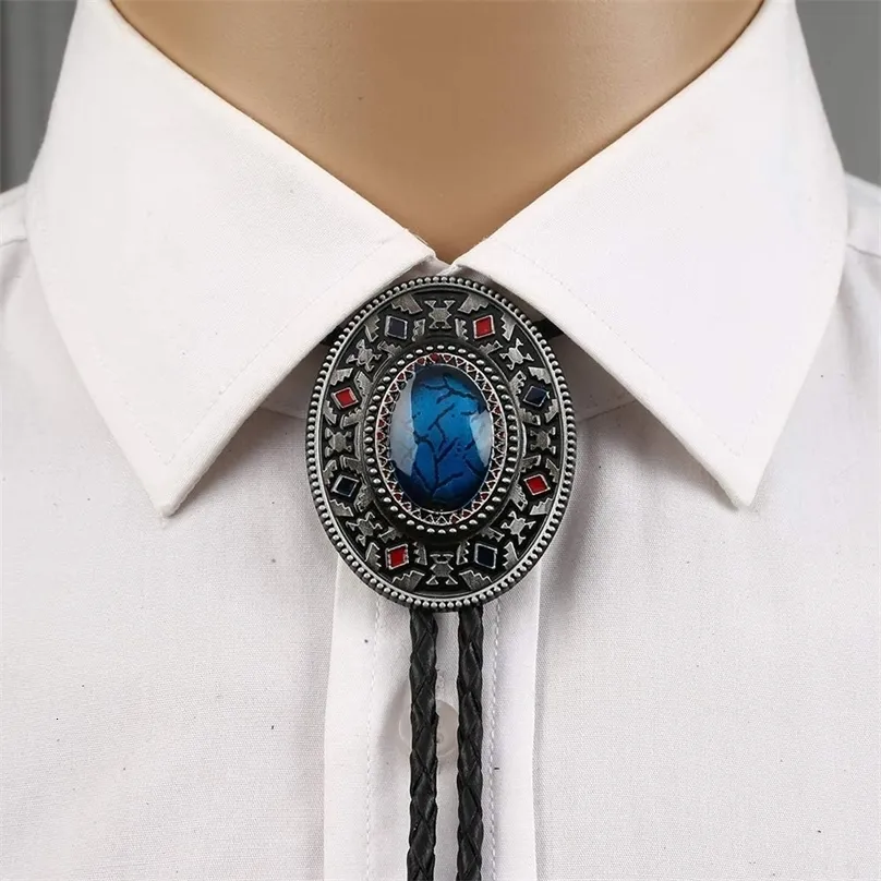 Cowboy Neck Tie Southwest Totem Design, Handmade Western Neckties, Bolo ...