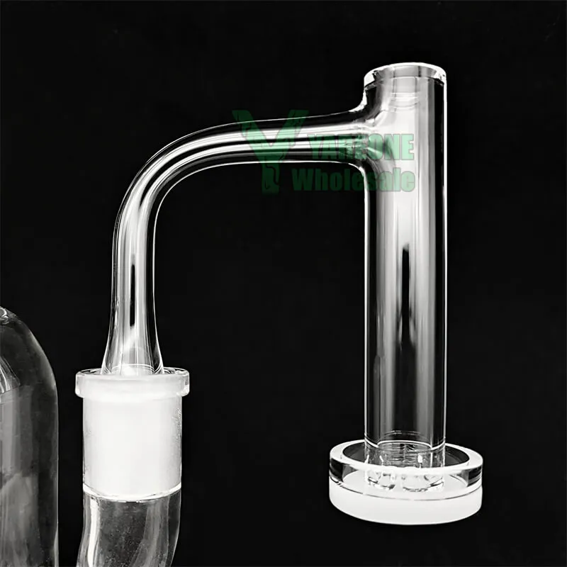 Quartz Banger Enail: Opaque Bottom Dish Control Tower, 16mm OD, 80mm ...
