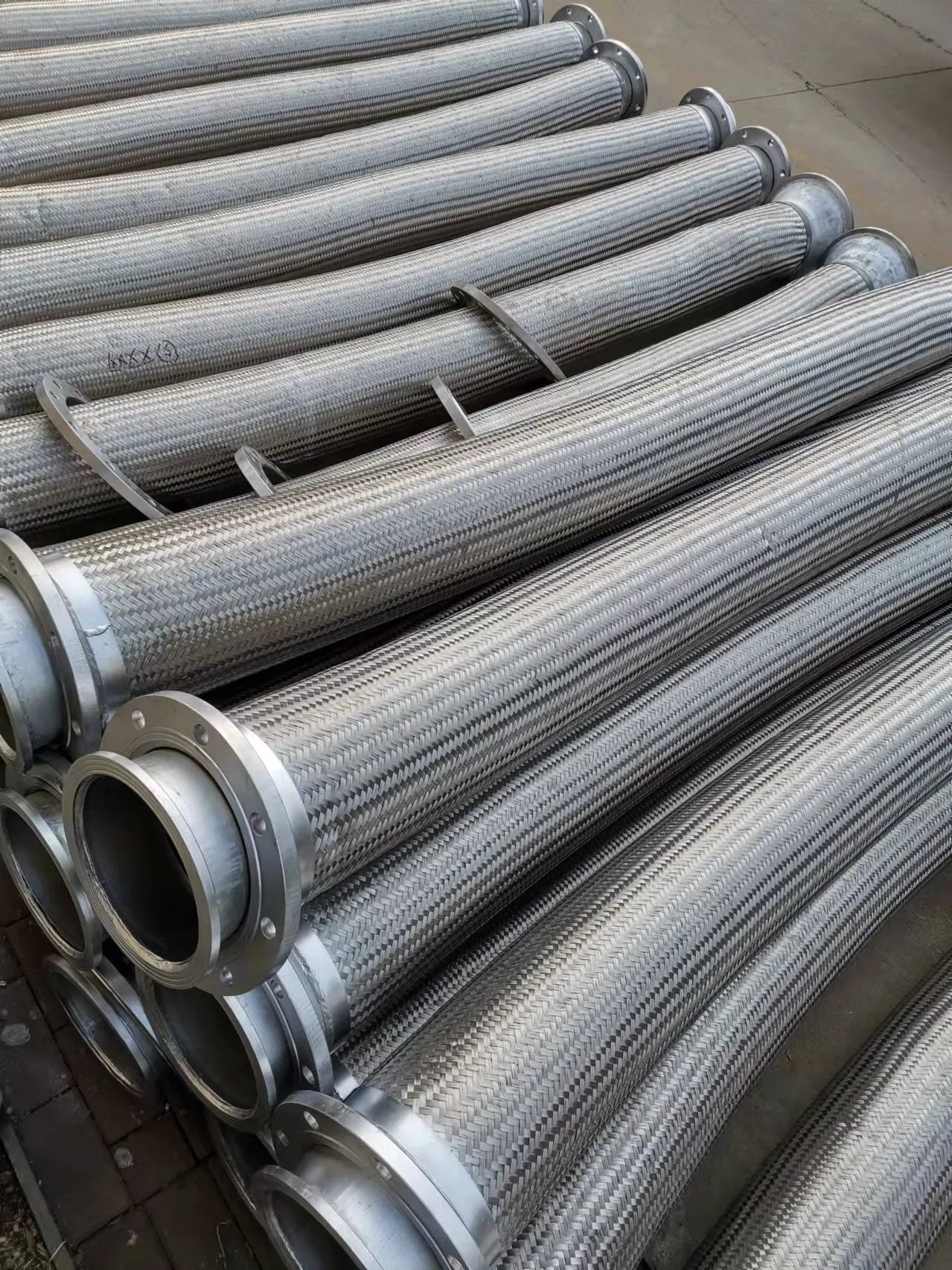 Wholesale Flange Connect 304 Stainless Steel Hose: Large Flanged, Soft ...