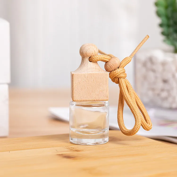 Refillable Car Perfume Bottle Pendant - Essential Oil Diffuser ...