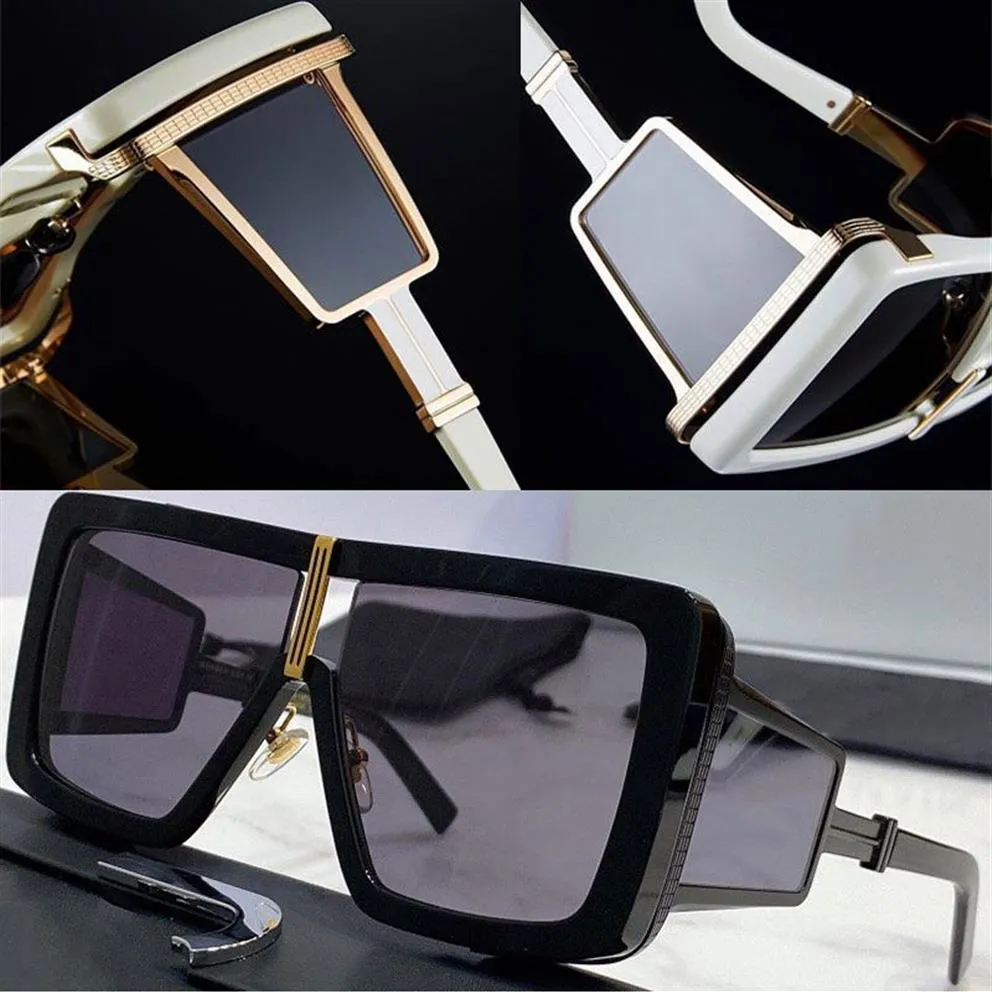 DHgate.com:Oversized Square Metal Frame UV400 Sunglasses for Men and ...