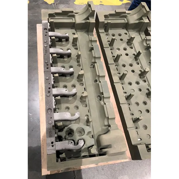 High Precision 3D Printed Sand Mold Iron Cylinder Head Foundry Casting ...