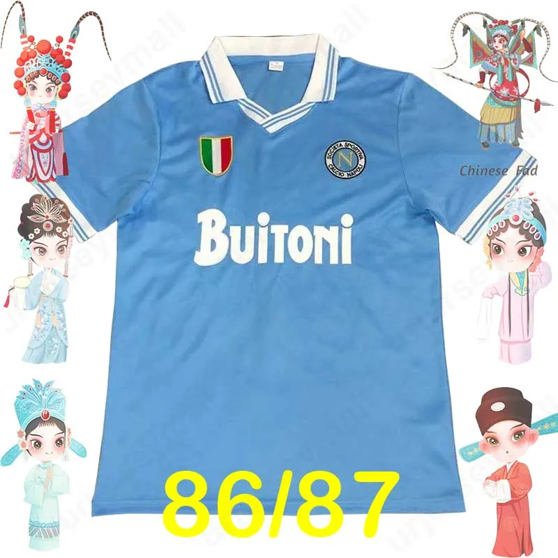 Napoli Retro Soccer Jerseys: Classic Vintage Neapolitan Football Kits ...