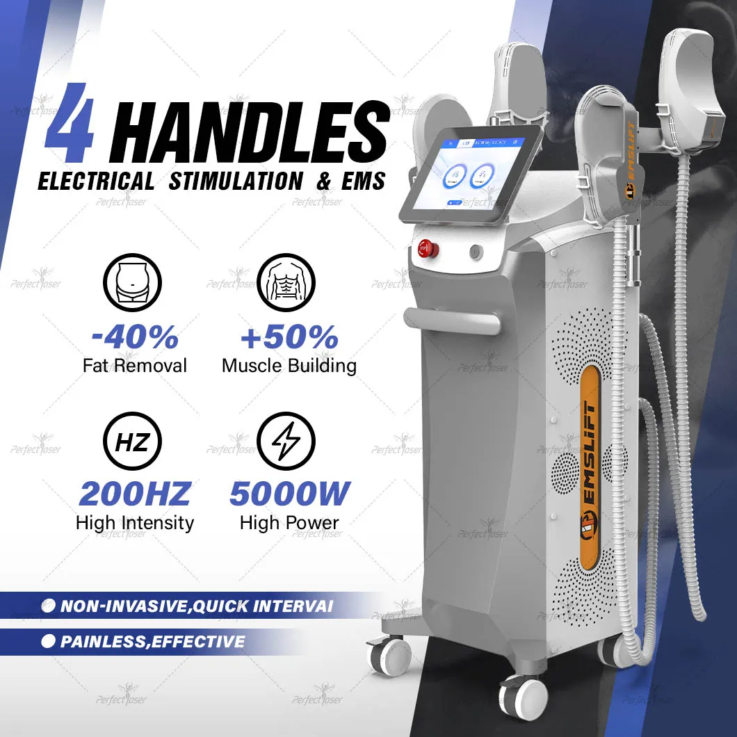 CE Approved EMSzero Ultra 14 Tesla HI EMT RF Cryo Weight Loss Machine ...