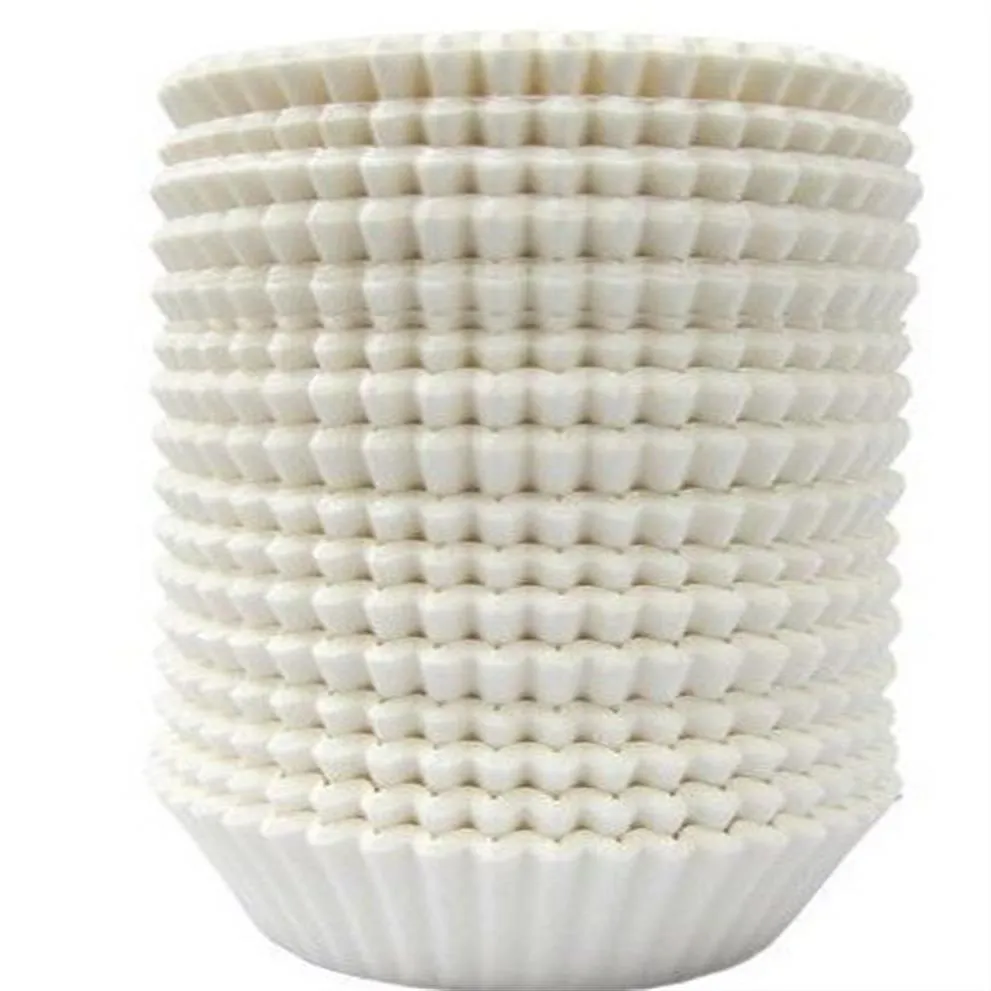 DHgate.com:500ct White Standard Baking Cups for Muffins, Cupcakes ...