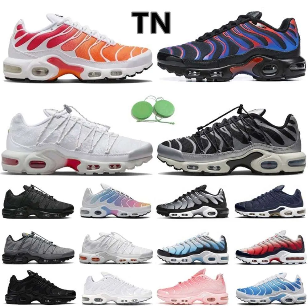 2024 Tn Plus Toggle Utility Running Shoes Tns Homens Mulheres Sapatilhas Chaussure Triplo Branco ...