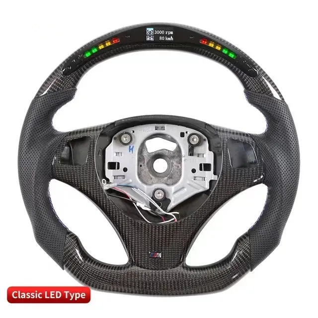 Volante Con Pantalla LED Para BMW Serie 1, 3, E82, E90, E87, E91, E92, E93, Estilo De Coche De ...