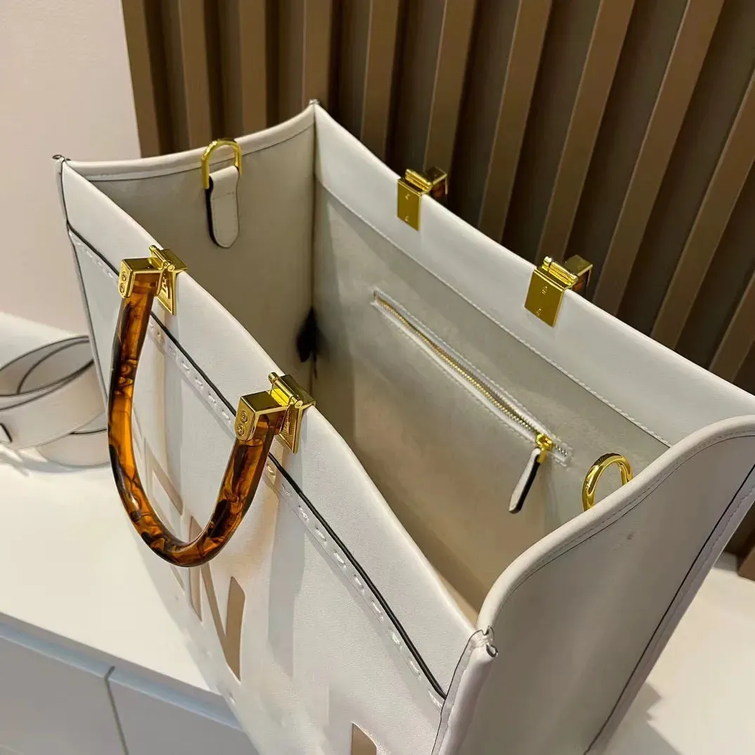 DHgate.com:Fendibags88 2024 Large Capacity Tote Shopping Bag Sunshine ...