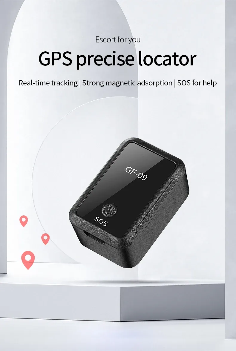 GF09 Mini GPS Tracker Car Anti Theft Device Locator Voice Recording ...