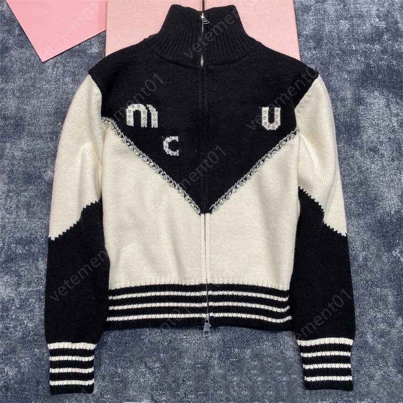 DHgate.com:Womens Designer Studded Lettering Turtleneck Long-Sleeved ...