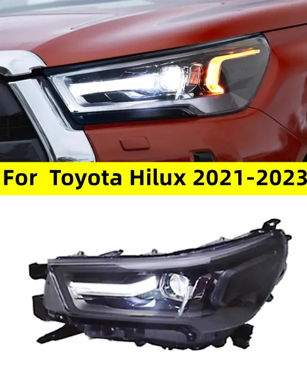 Toyota Hilux LED Headlights High/Low Beam & Daytime Running Lights For ...