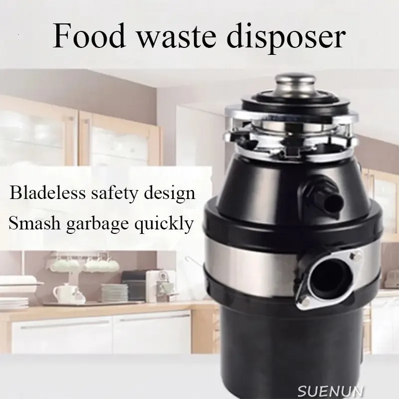 Premium Kitchen Sink Food Waste Disposer with Air Switch - Heavy Duty ...