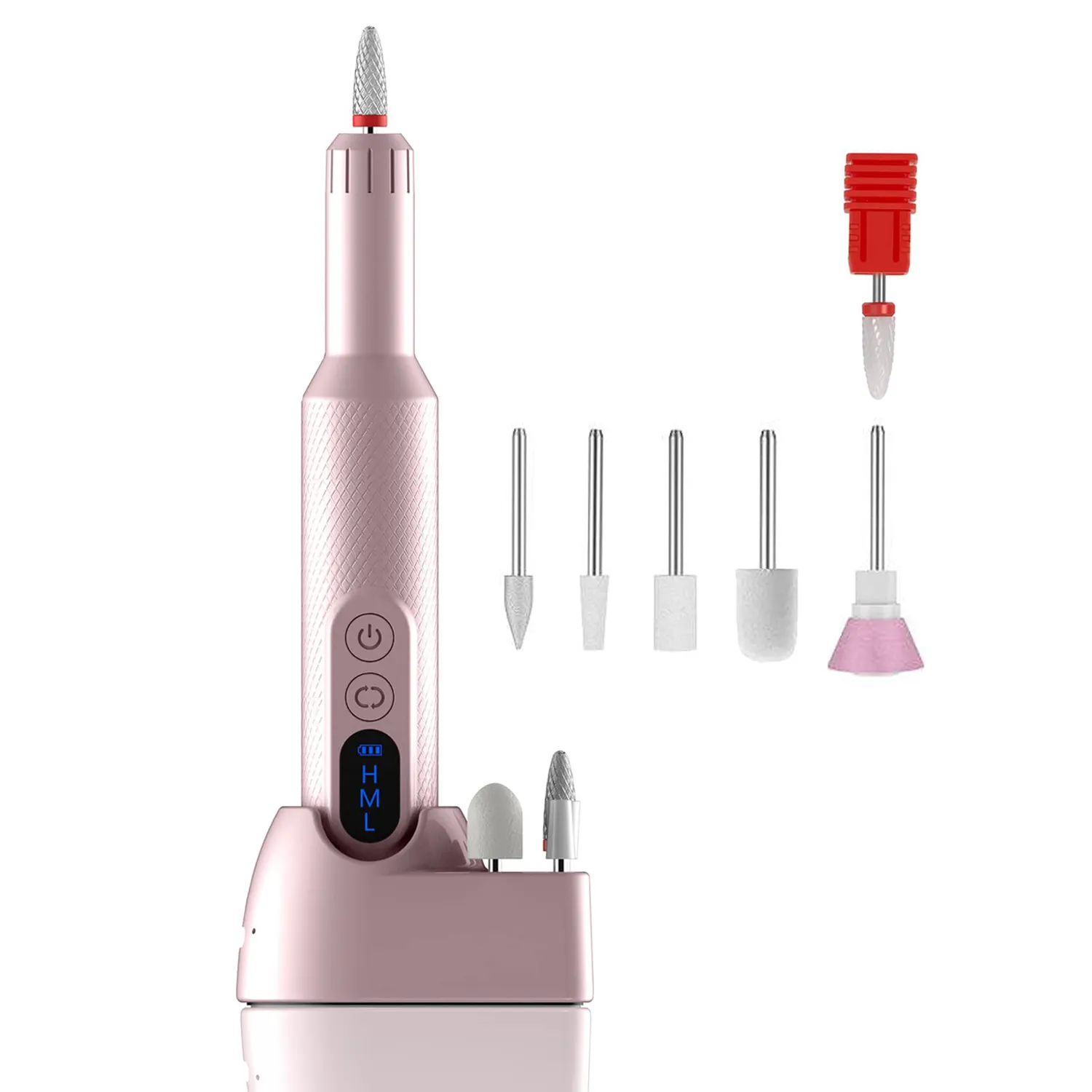 DHgate.com:Portable Electric Nail Drill Kit for Acrylics: Professional ...