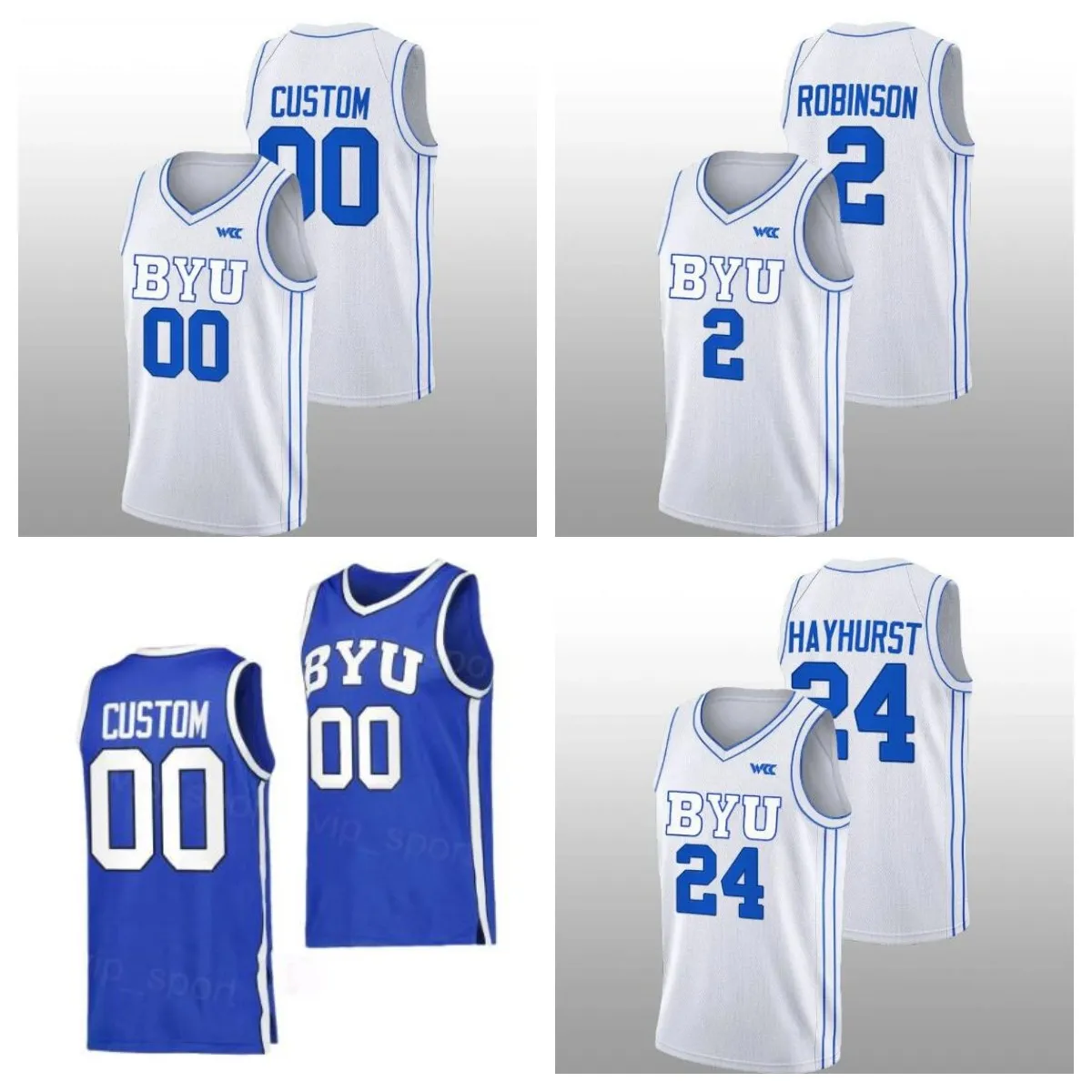 Custom Men Youth 2024 BYU Cougars College Basketball... From Ytrade ...
