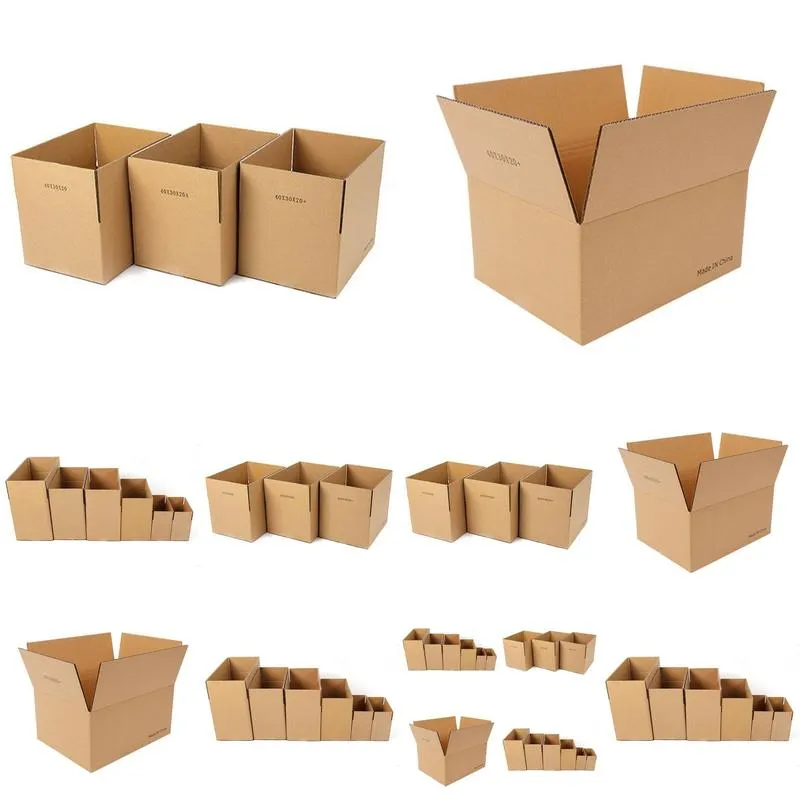 DHgate.com:Square Rectangular Half Height Turnover Paper Moving Boxes ...