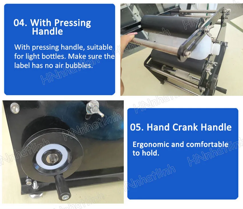 Wholesale Desktop Automatic Round Bottle Label Applicator Machine For ...