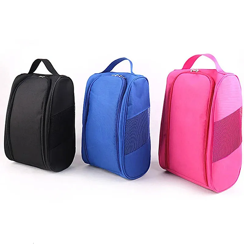 Travel Shoe Bags - Oxford Cloth Shoe Organizer with Zipper & Handle for ...