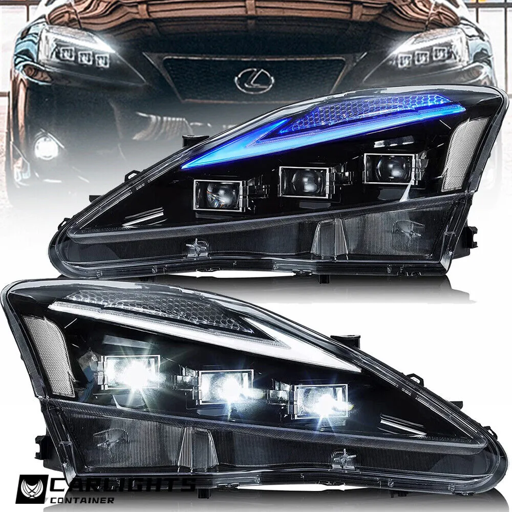 DHgate.com:LED Headlights Projector DRL for 2006-2013 Lexus IS250 IS350 ...