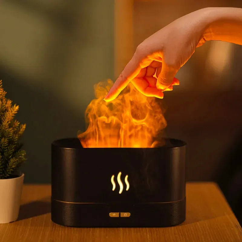 DHgate.com:USB Fragrance Lamp: LED Flame Night Light Aroma Diffuser ...