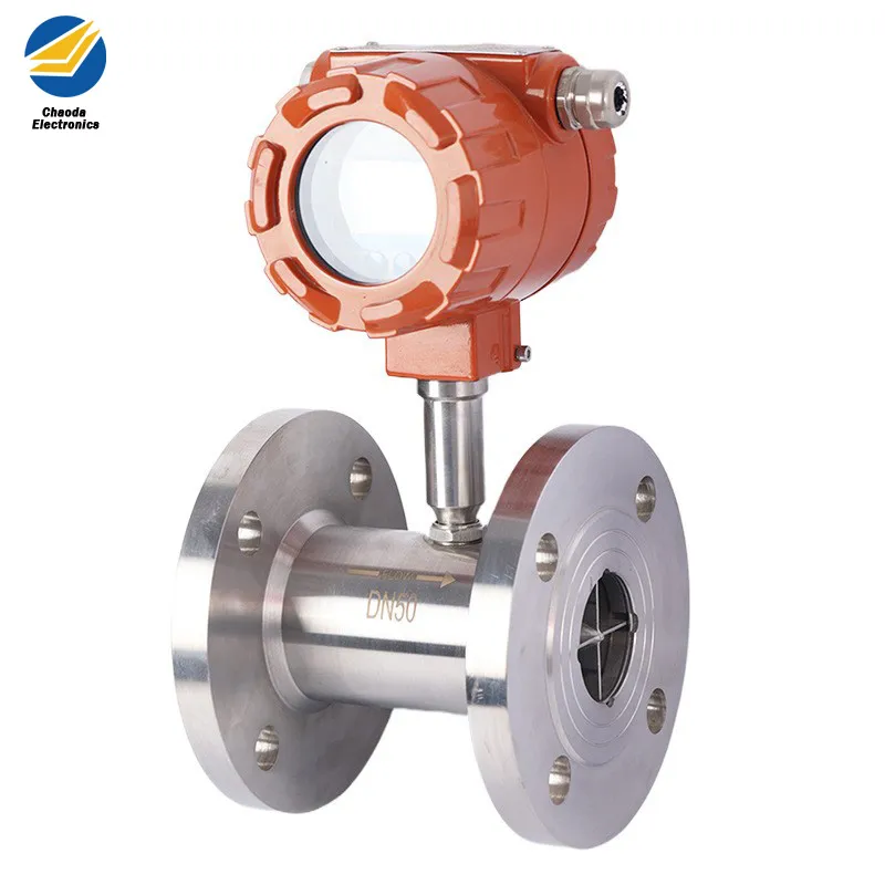 DHgate.com:DN15-DN200mm High-Accuracy Flange Turbine Flow Meter for Oil ...