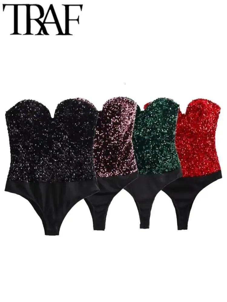 DHgate.com:Womens Sequin Jumpsuit, Casual Slim Sleeveless Backless ...