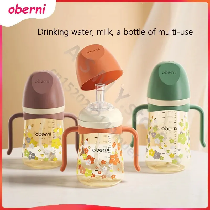 Infant Feeding Bottle: PPSU Anti-Colic Design with 360° Rotation, Leak ...