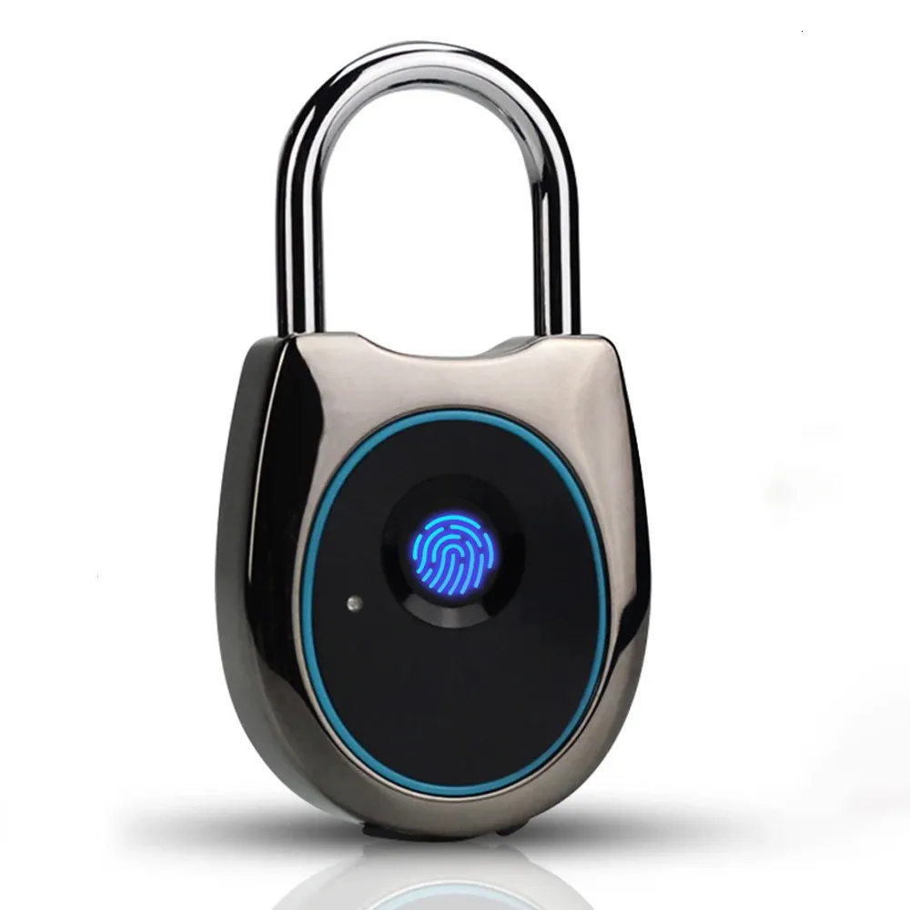 Keyless Fingerprint Padlock - Smart Biometric Lock for Gym Locker ...