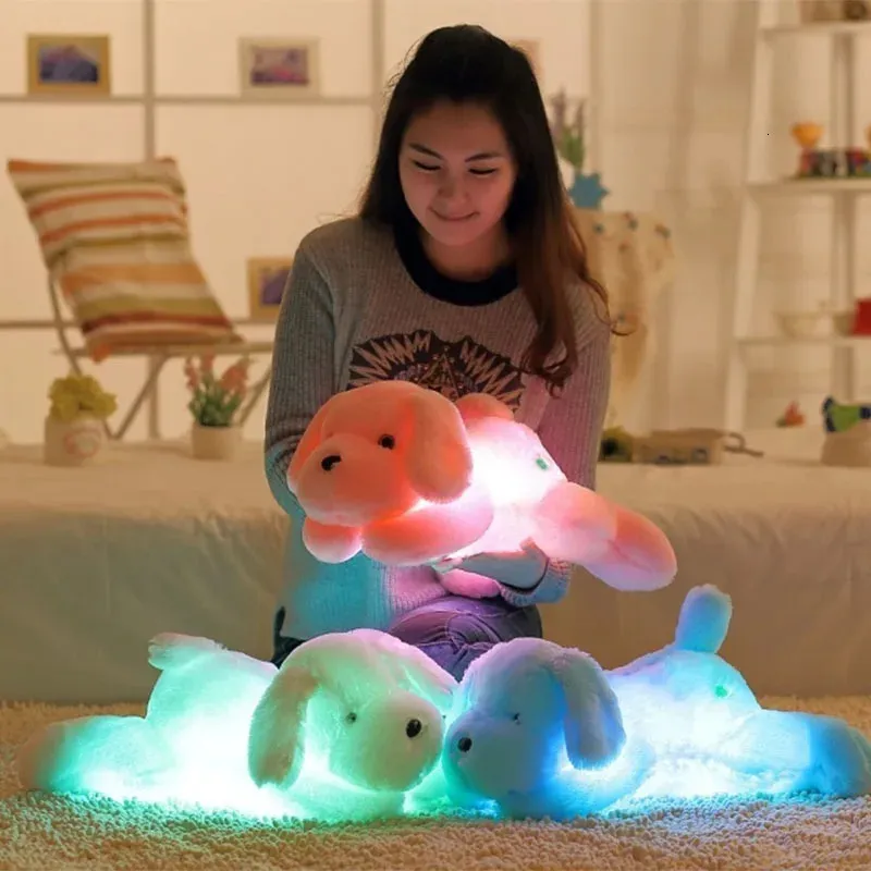 DHgate.com:Plush Light-Up Dog Toys, 30/50cm LED Glowing Puppy Plush Toy ...